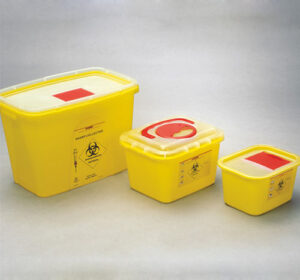 BIOHAZARD WASTE CONTAINER - Almicroinstruments