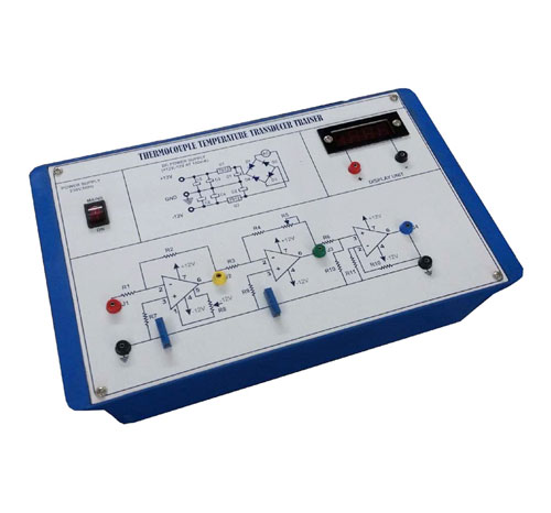 THERMOCOUPLE TEMPERATURE TRANSDUCER TRAINER - Almicroinstruments