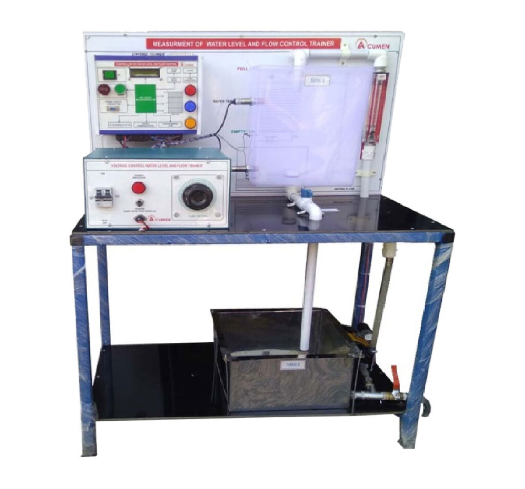 Water Level And Flow Measurement Using Capacitive Transducer Trainer Almicroinstruments
