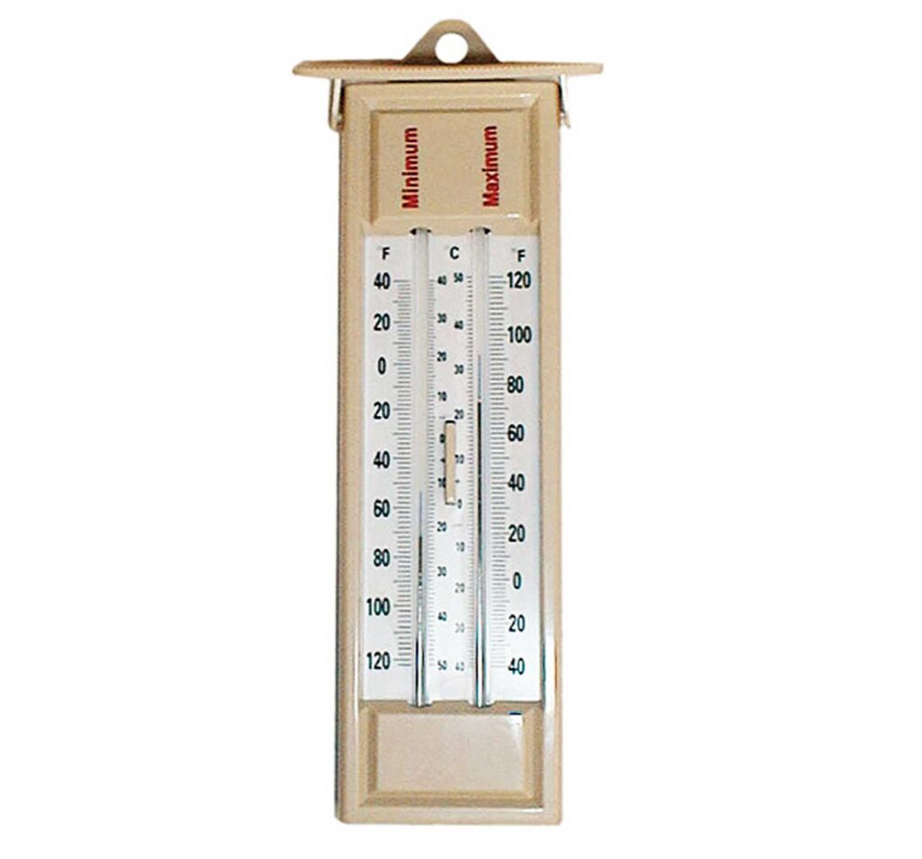 Six’s Maximum and Minimum Thermometer