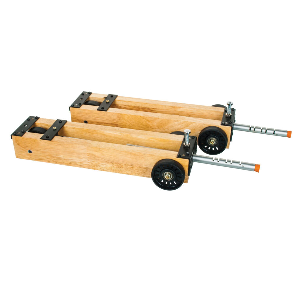 DYNAMICS TROLLEY, WOODEN - Almicroinstruments
